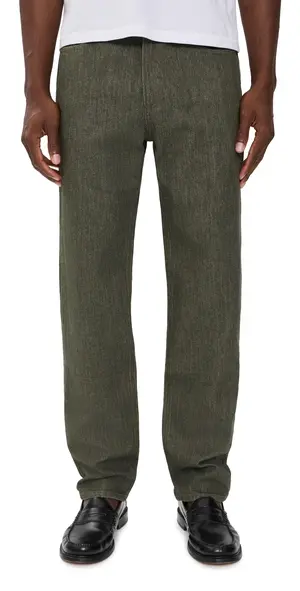 Theory Standard Tinted Denim Jeans - Army