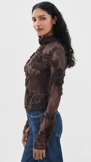 AKNVAS Freja Lace Top