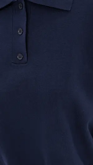 LE BOP Zadie Polo Shirt - Midnight