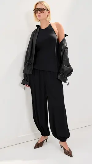 LE BOP Hunter Satin Balloon Pants