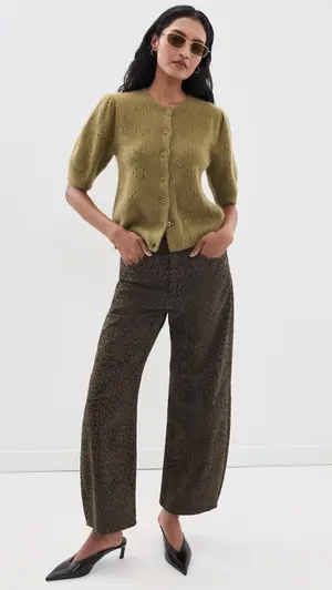 FRAME The Cashmere Airy Cardigen
