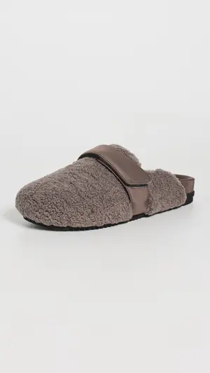 ROAM Fuzzy Loafer Mules