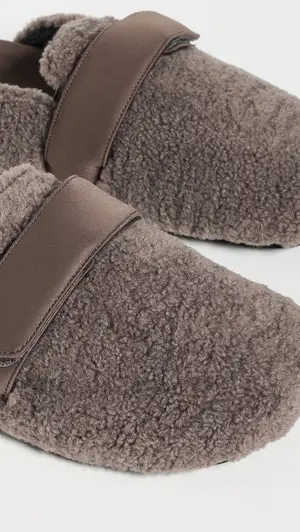 ROAM Fuzzy Loafer Mules