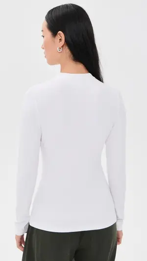 ALIGNE Daphne Ribbed Top