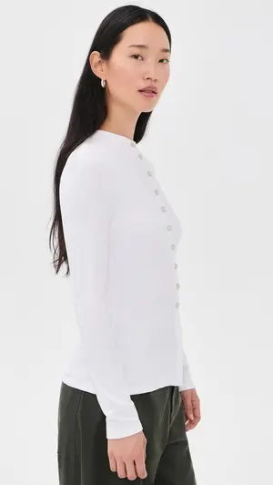 ALIGNE Daphne Ribbed Top