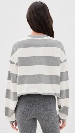 Strut This The Oxford Long Sleeve Sweatshirt