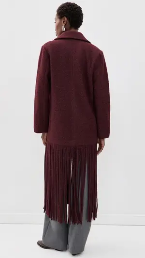 SIMONMILLER Vero Fringe Coat