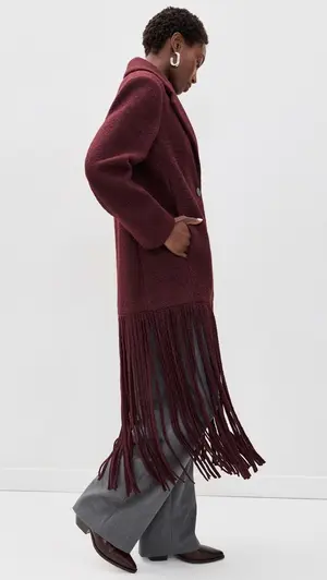 SIMONMILLER Vero Fringe Coat