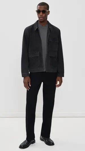 Billy Reid Suede Dutton Jacket