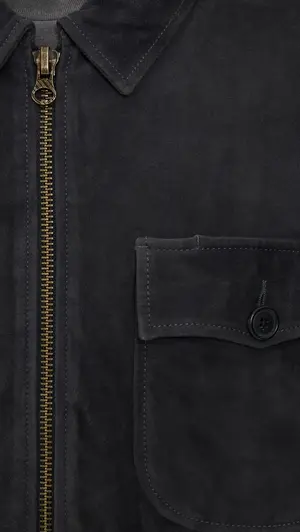 Billy Reid Suede Dutton Jacket