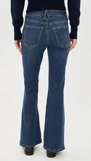 Good American Good Petite Flare Jeans