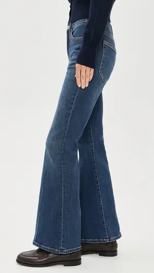 Good American Good Petite Flare Jeans