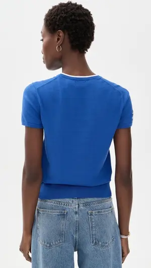 Polo Ralph Lauren Us Open Knit Cotton Tee