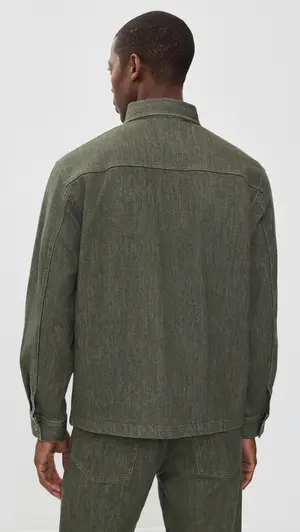 Theory Denim Button Down Shirt