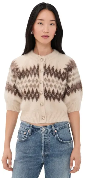 Citizens Of Humanity Molly Fair Isle Cardigan