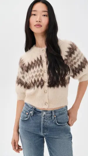 Citizens Of Humanity Molly Fair Isle Cardigan