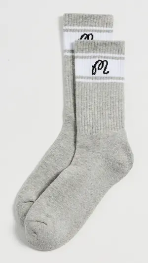 MALBON Haven Crew Socks