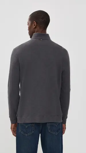 Billy Reid French Terry Half Zip