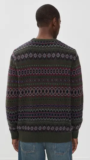 Barbour Case Fair Isle Wool Sweater