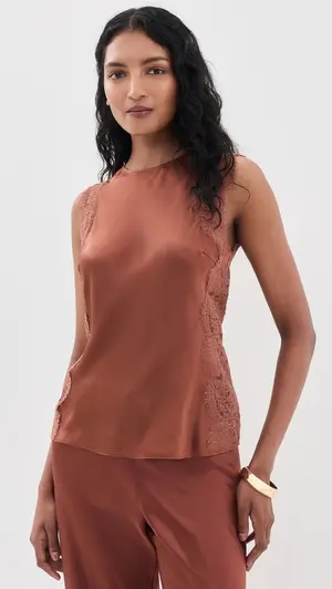 Cami Nyc Milla Silk Top