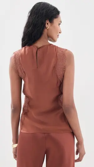 Cami Nyc Milla Silk Top