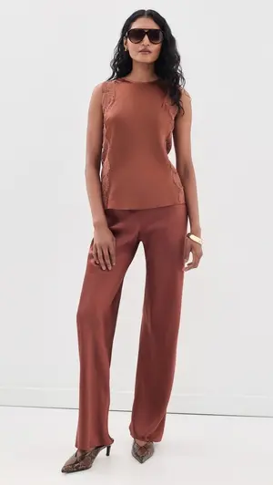 Cami Nyc Milla Silk Top