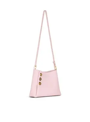 Balmain Logo Button Embellished Embleme Shoulder Bag