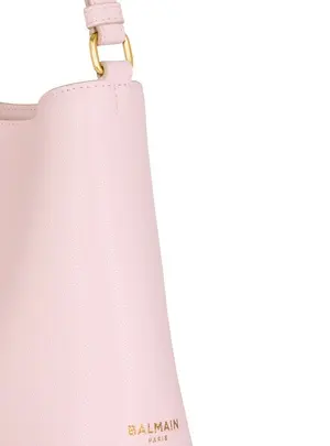 Balmain Logo Button Embellished Embleme Shoulder Bag