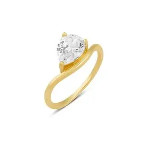 SHYMI Pear Pinky Ring - Gold