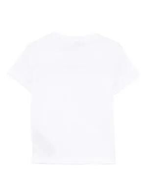 Balmain Logo-appliqué T-shirt