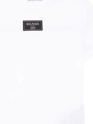 Balmain Logo-appliqué T-shirt