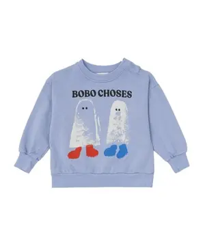 BOBO CHOSES Long-sleeve Sweatshirt - Blue