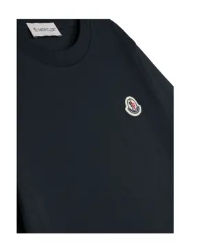 Moncler Logo-patch Crewneck T-shirt