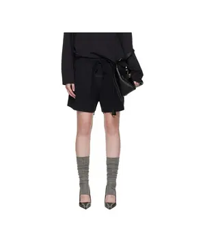 Fear Of God Logo Patch Drawstring Shorts