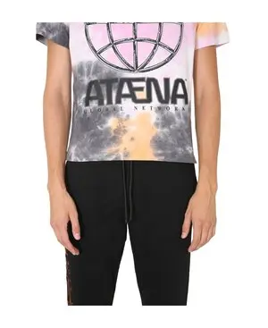 Alexander McQueen Tie-dye Round Neck T-shirt