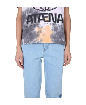 Alexander McQueen Tie-dye Round Neck T-shirt
