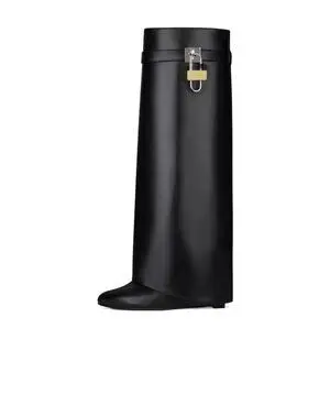 Givenchy Shark Lock Pointed Toe Boots