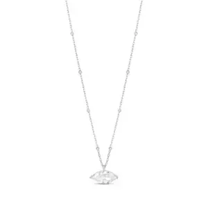 SHYMI Marquise Station Necklace - Silver Silver