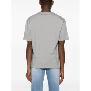 A.p.c. Logo Printed Crewneck T-shirt - Gray