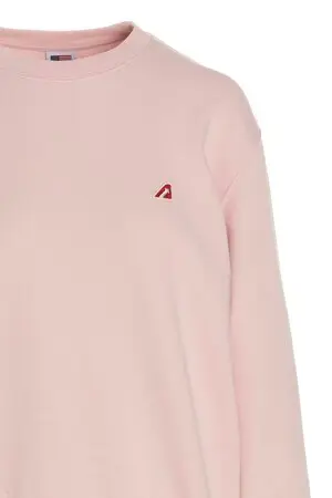 AUTRY Logo Patch Crewneck Sweatshirt
