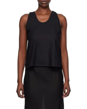 BASERANGE Low Round Neck Vest