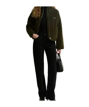 Barbour Elenora Fleece Jacket - Olive Green