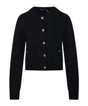 Polo Ralph Lauren Cable-knit Crewneck Buttoned Cardigan
