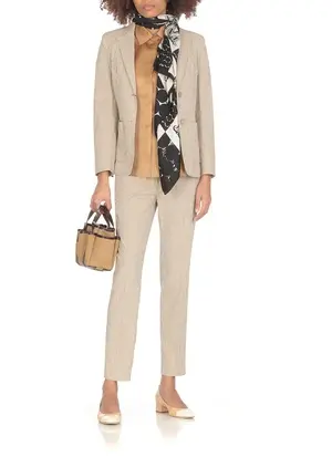Max Mara Striped Casual Pants