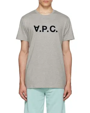 A.p.c. Logo Printed Crewneck T-shirt