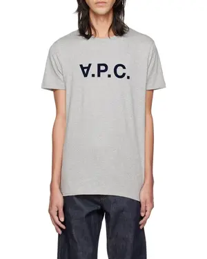 A.p.c. Logo Printed Crewneck T-shirt