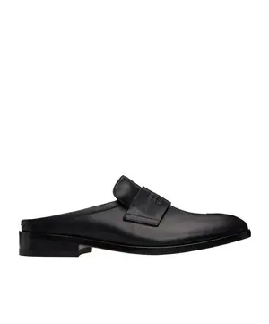 MAISON MARGIELA New Classic Stitch Slippers - Black