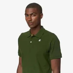 K-WAY Two-button Logo Polo Shirt