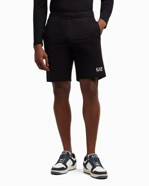 EA7 Logo-print Shorts