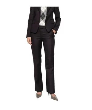 Burberry Casual Trousers With Belt Loops - Black